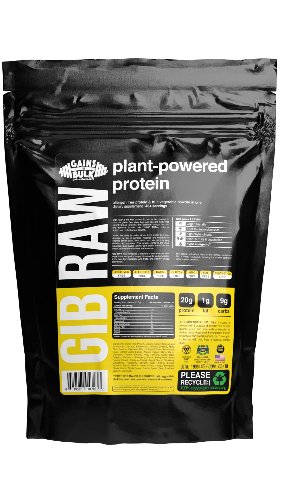 What Is GIB RAW? – Gains in Bulk