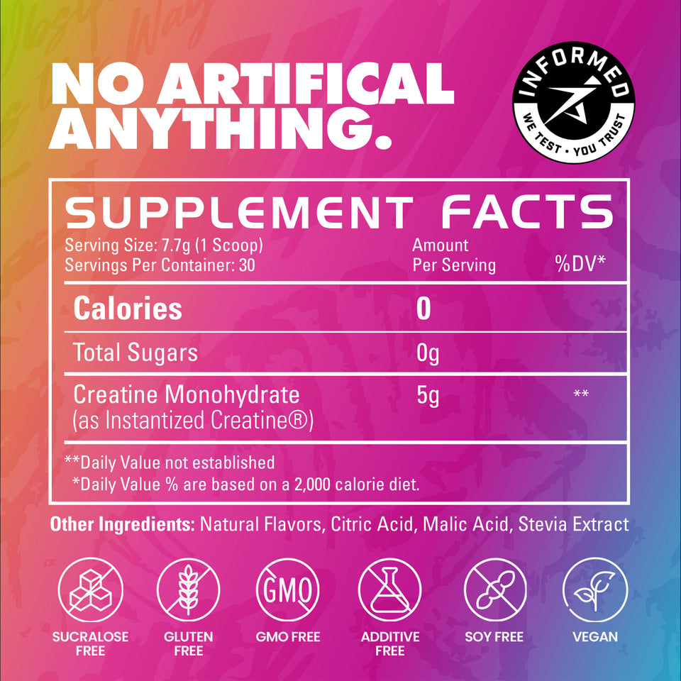 Instantized Creatine® - Sour Gummy – Gains in Bulk