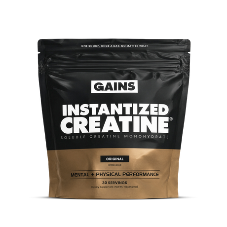 Instantized Creatine | 100% Soluble Creatine Monohydrate – Gains in Bulk