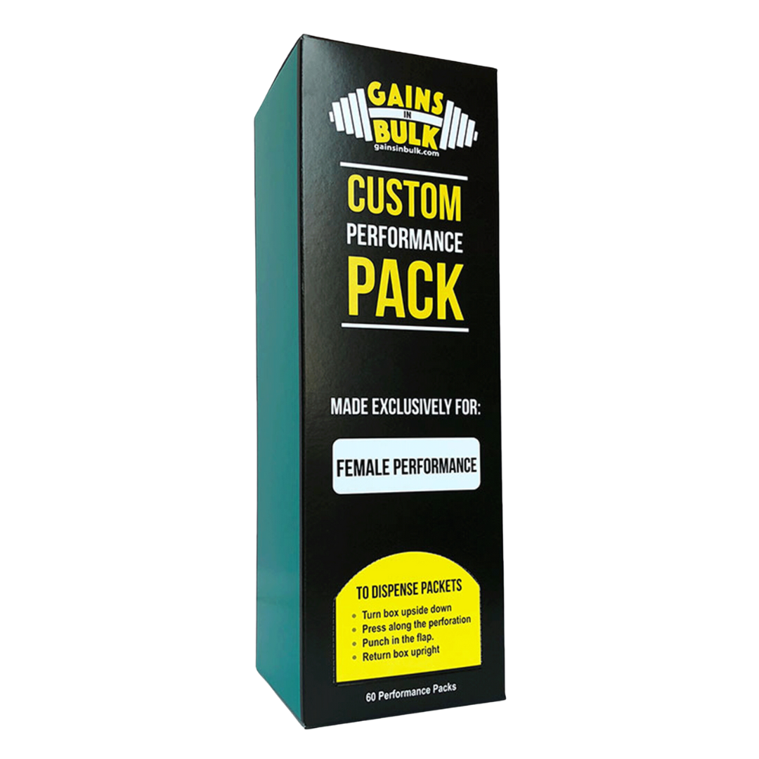 Female Performance Pack | Gains In Bulk - Bodybuilder Supplements to ...