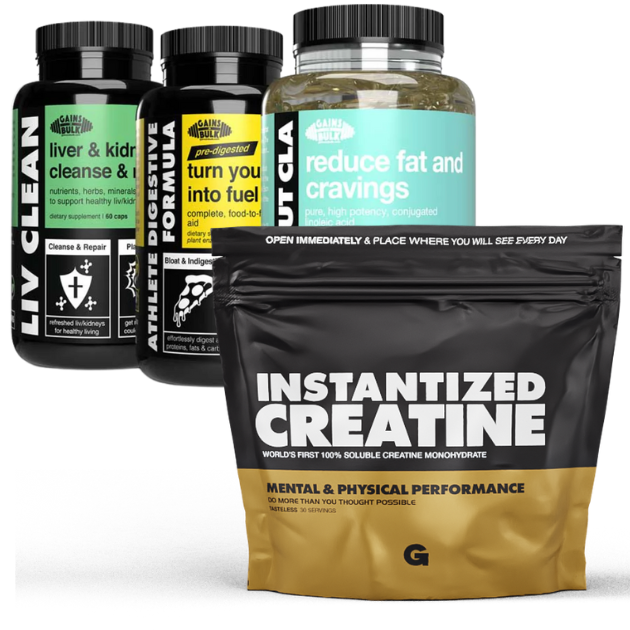 Instantized Creatine + FAT LOSS STACK – Gains in Bulk