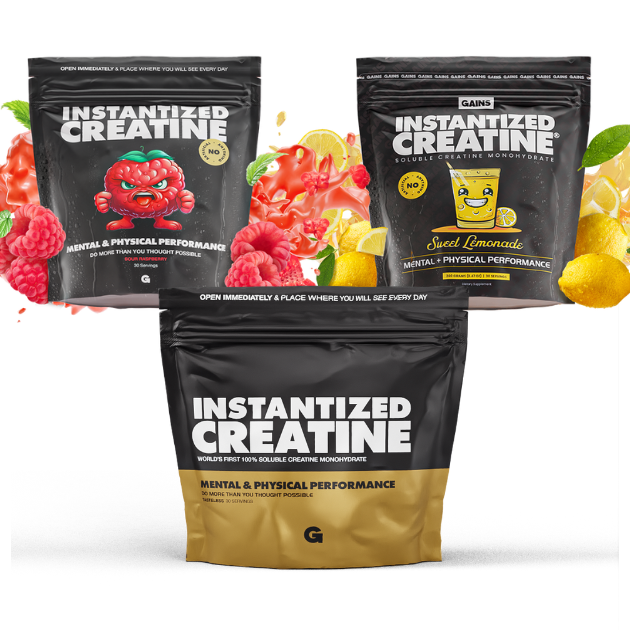3 FLAVOR BUNDLE | Instantized Creatine – Gains in Bulk